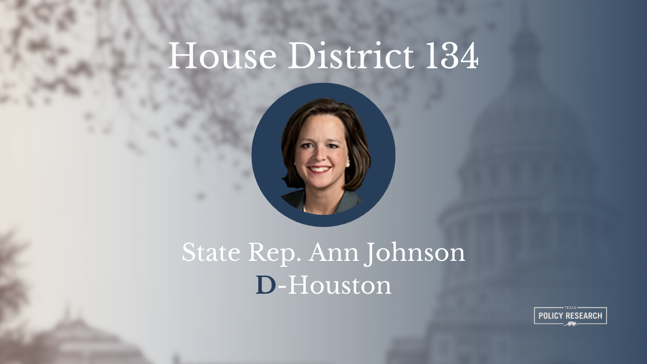State Rep. Ann Johnson - Texas Policy Research