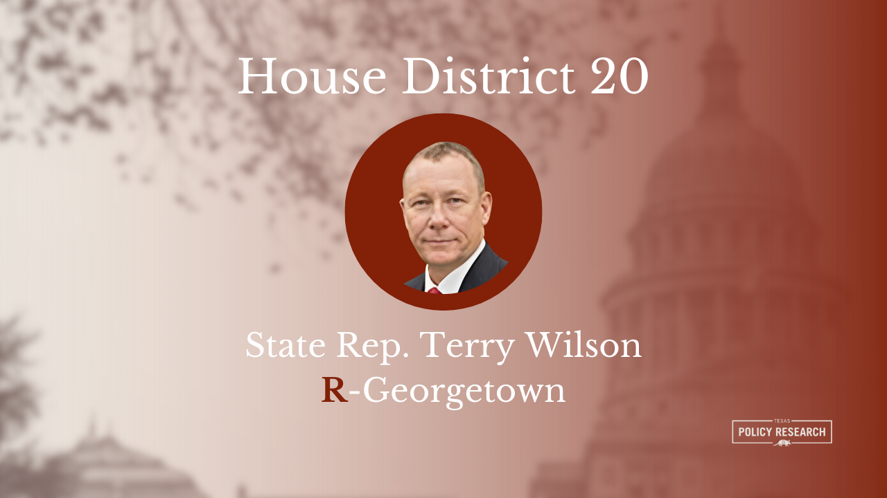 State Rep. Terry Wilson - Texas Policy Research